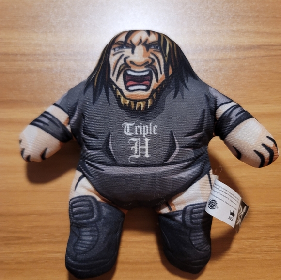 WWE | Toys | Wwe Triple H Burger King Plush Toy | Poshmark